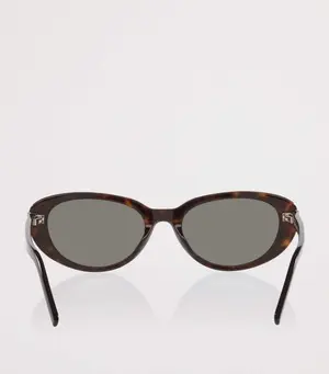Saint Laurent Acetate Sl M154 Sunglasses - Brown