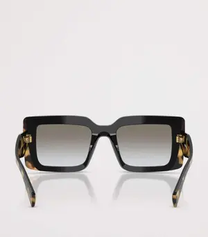 Prada Rectangle Full Rim Sunglasses