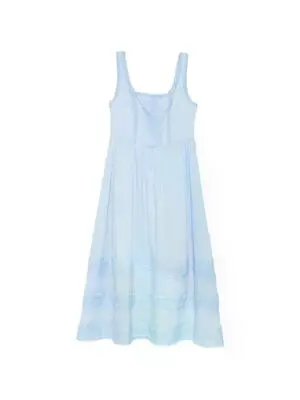 Waimari Alba Lace-trimmed Embroidered Midi Dress