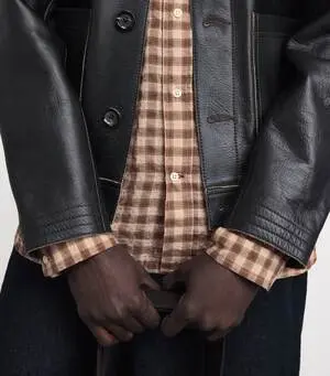 Oliver Peoples Check Brook Shirt