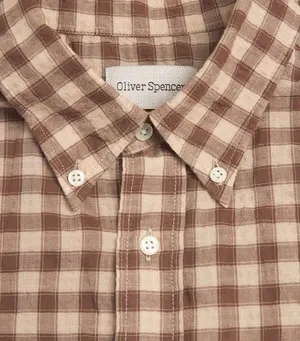 Oliver Peoples Check Brook Shirt