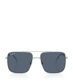 Ray-ban Rb3758 Ari Bio-based Square Sunglasses