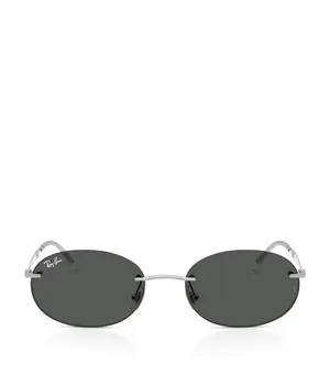 Ray-ban Rb3767 Metal Oval Sunglasses