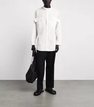 Yohji Yamamoto Cotton Twin-pocket Shirt