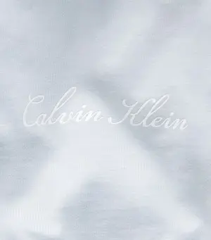 Calvin Klein Cotton Poplin Logo Pyjama Top