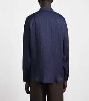 Sandro Jacquard Square Cross Shirt