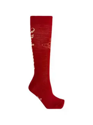 VIVIENNE WESTWOOD Half Logo Socks