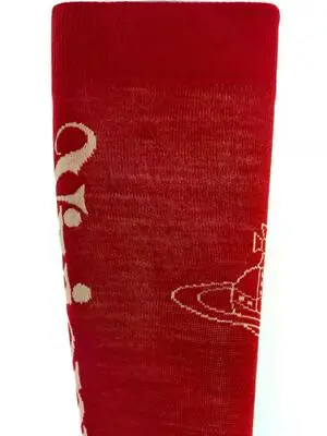 VIVIENNE WESTWOOD Half Logo Socks