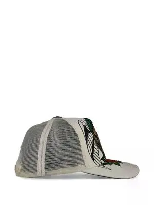 Ed Hardy Embellished Graphic Trucker Hat