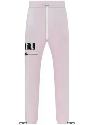 Amiri Logo-embellished Track Pants - Pink