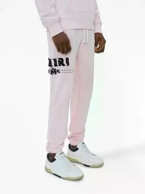 Amiri Logo-embellished Track Pants - Pink