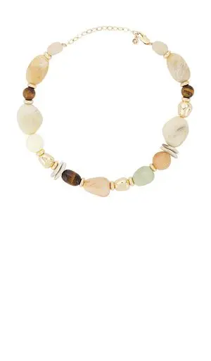 Ettika Serene Stone Necklace - Multi