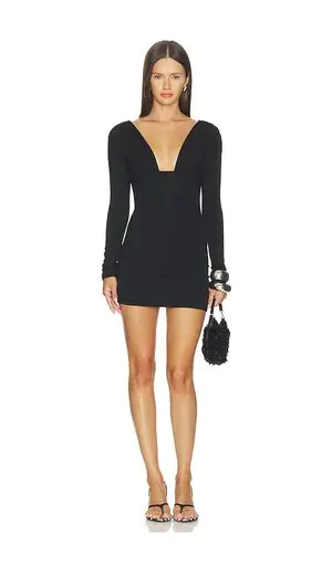 Superdown Nyssa Mini Dress In . Also - Black