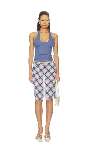 Michael Lauren Mills Halter Top In . Also