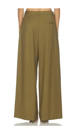 GESTUZ High Waisted Wide Leg Trousers