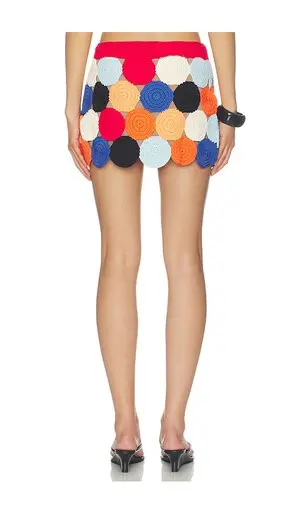 SIMONMILLER Beep Beep Mini Skirt In . Also