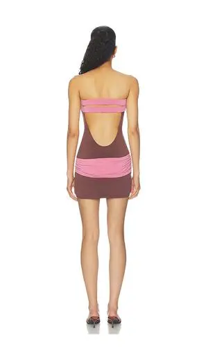 TIGER MIST Eos Colourblock Mini Dress In . Also