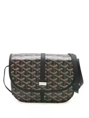 Goyard 2010-2026 Goyardine Belvedere Ii Pm Crossbody Bag - Black