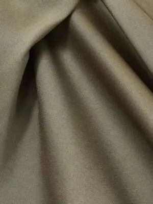REISS Satin Drape Tuck Midi Dress