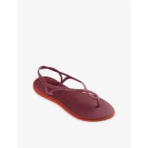 Havaianas Luna Point Rubber Flip Flops