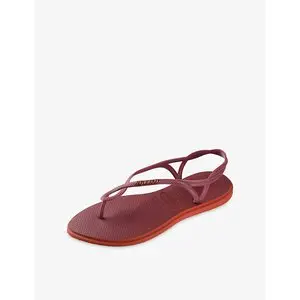 Havaianas Luna Point Rubber Flip Flops