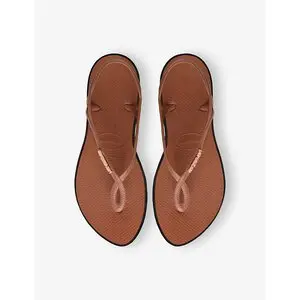 Havaianas Luna Point Rubber Flip Flops