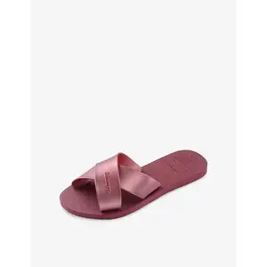 Havaianas Aqua Metallic Rubber Flip Flops