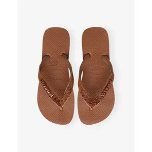 Havaianas Top Glitter Rubber Flip-flops