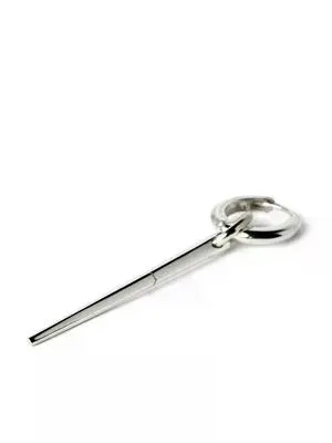 PARTS OF FOUR Tone Sterling Spike Hoop Earring