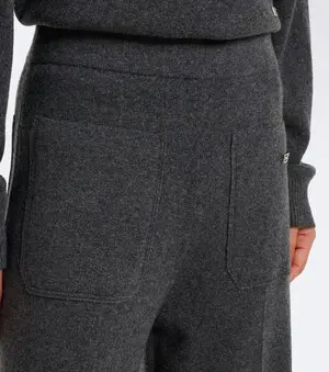Victoria Beckham Wool And Cashmere Sweatpants