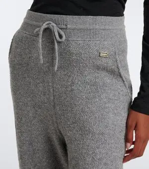 Victoria Beckham Wool And Cashmere Sweatpants
