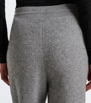 Victoria Beckham Wool And Cashmere Sweatpants