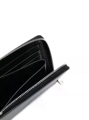 JIL SANDER Logo-debossed Leather Purse