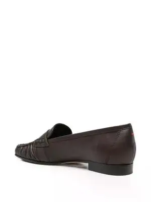 AeydĒ Leather Penny Loafers