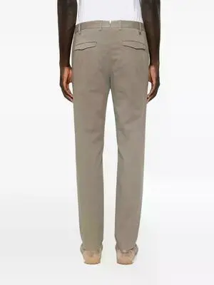 PT TORINO Belted Chino Trousers - Grey