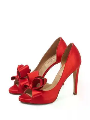 Valentino Garavani D'orsay Bow-detail Pumps
