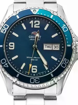 ORIENT Mako Iii Stainless Steel 41.8mm Watch - Blue