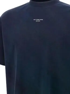 Drole De Monsieur Slogan Classique T-shirt