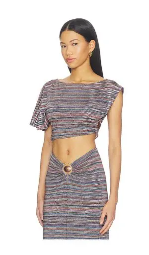 AFRM Perla Shiny Knit Top In . Also