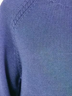 Rossopuro Crew Neck Raglan Sleeve Sweater