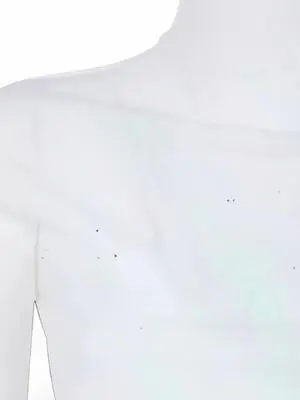 D.exterior Roll-neck Wool Sweater