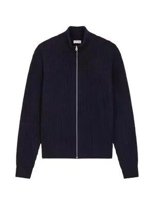FURSAC Ribbed Zip-up Cardigan