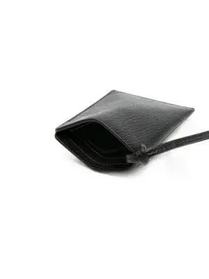 TOM FORD Neck-strap Leather Cardholder