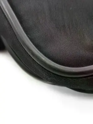 Prada Saffiano Leather Trimmed Messenger Bag
