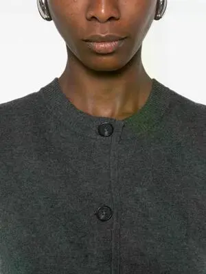 YERSE Button-front Fine Knit Gilet