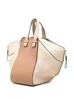 Loewe 2017 Small Bicolor Leather Hammock Satchel