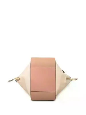 Loewe 2017 Small Bicolor Leather Hammock Satchel