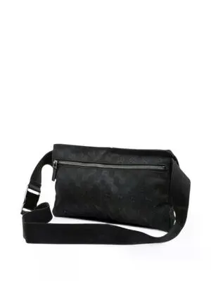 Gucci 2000-2015 Gg Canvas Double Pocket Belt Bag