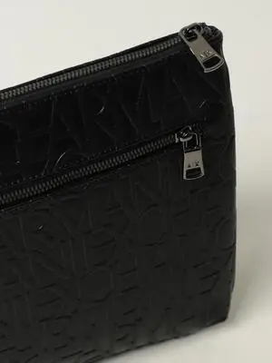 Armani Exchange Embossed Logo Shoulder Bag