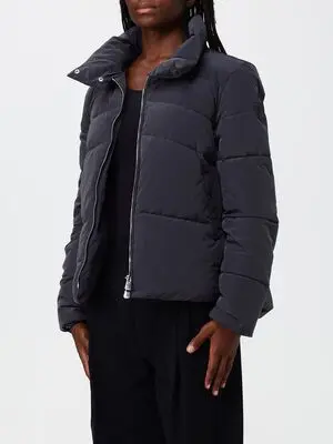 Pinko Short Water-repellent Quilted Nylon Down Jacket With High Neck